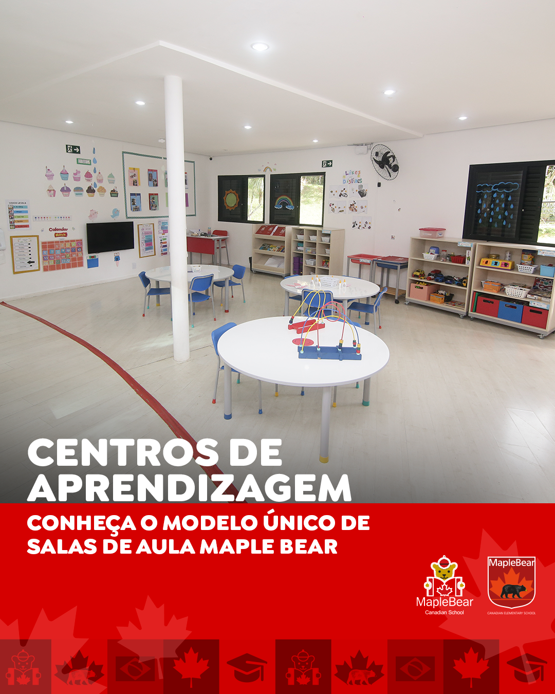 Centro de Aprendizagem - Conheça o Modelo Único de Salas de Aula Maple ...